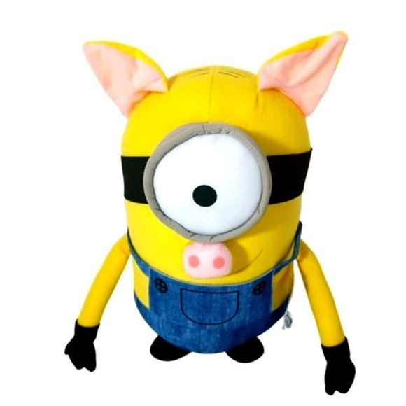 toy factory | Toys | Nwt Despicable Me Stuart Minion Pig 5 Plush ...
